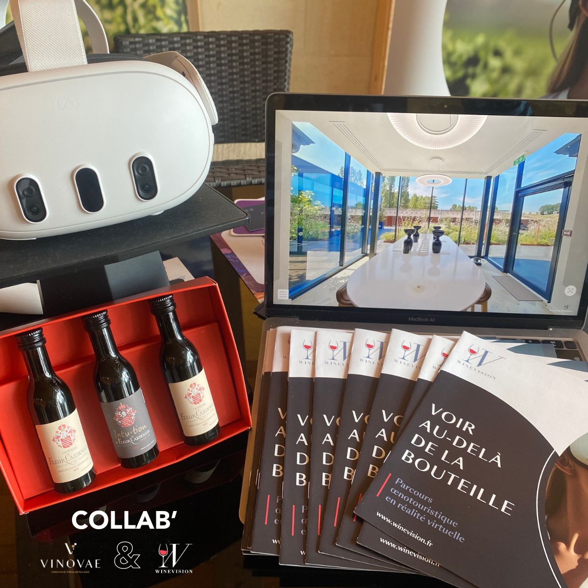 The tradition of wine meets the innovation of virtual reality - Vinovae
